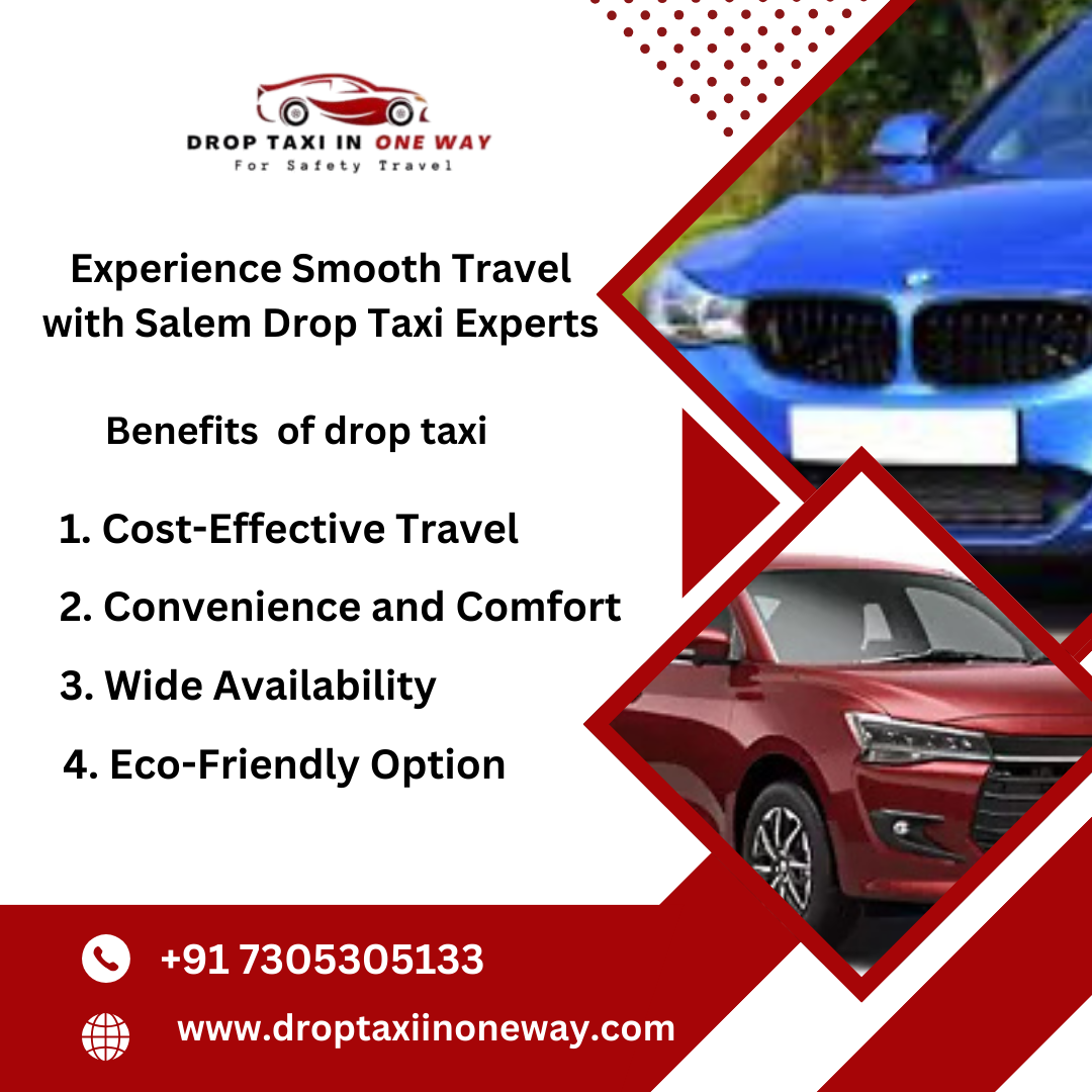 Salem Drop Taxi Experience Smooth Travel With Our Experts